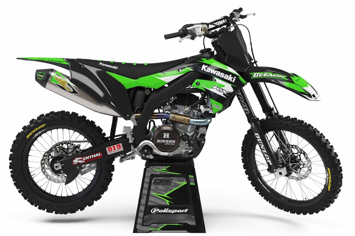 Kawasaki KX Garage Sale Series Garage Sale Full Graphics Kit