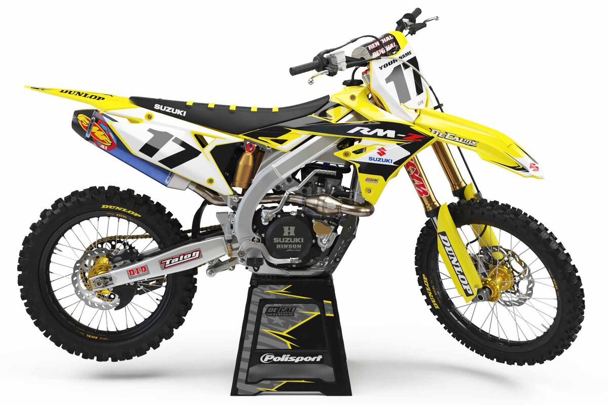 Suzuki RM125 Garage Sale Series Garage Sale Full Graphics Kit