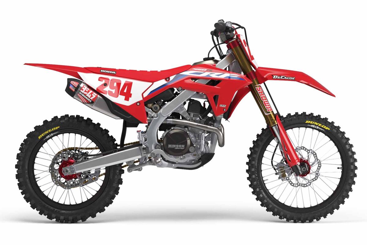 Honda CRF150 EZ Number Plate Graphics Kit