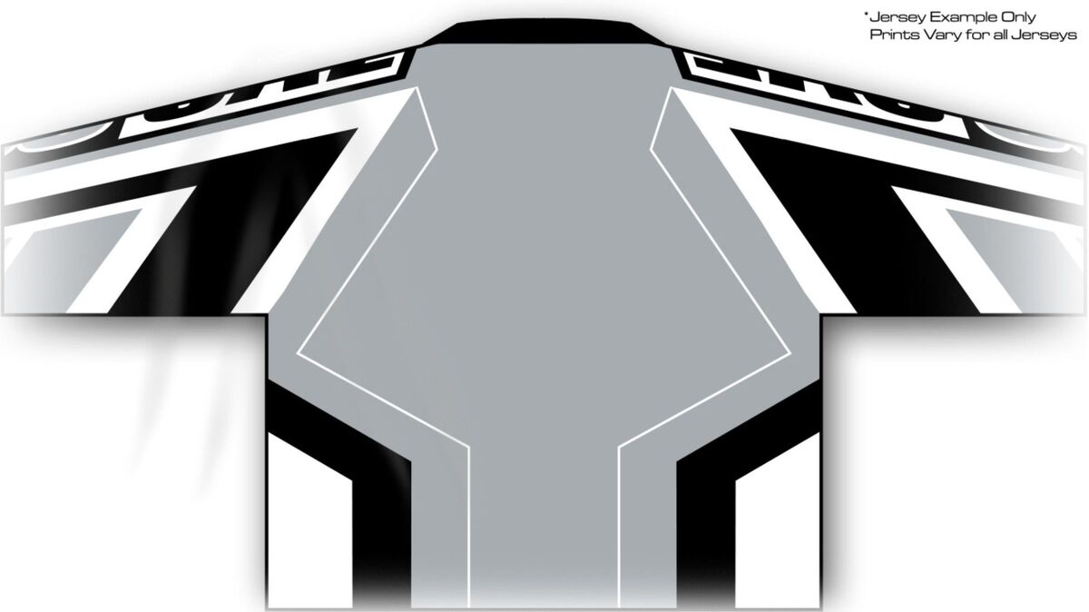 Standard Design Jersey Printing - Name and Number