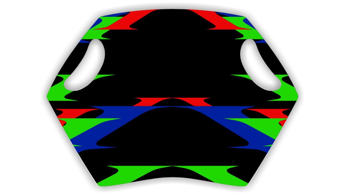 Black/Blue T-6 Pit Board
