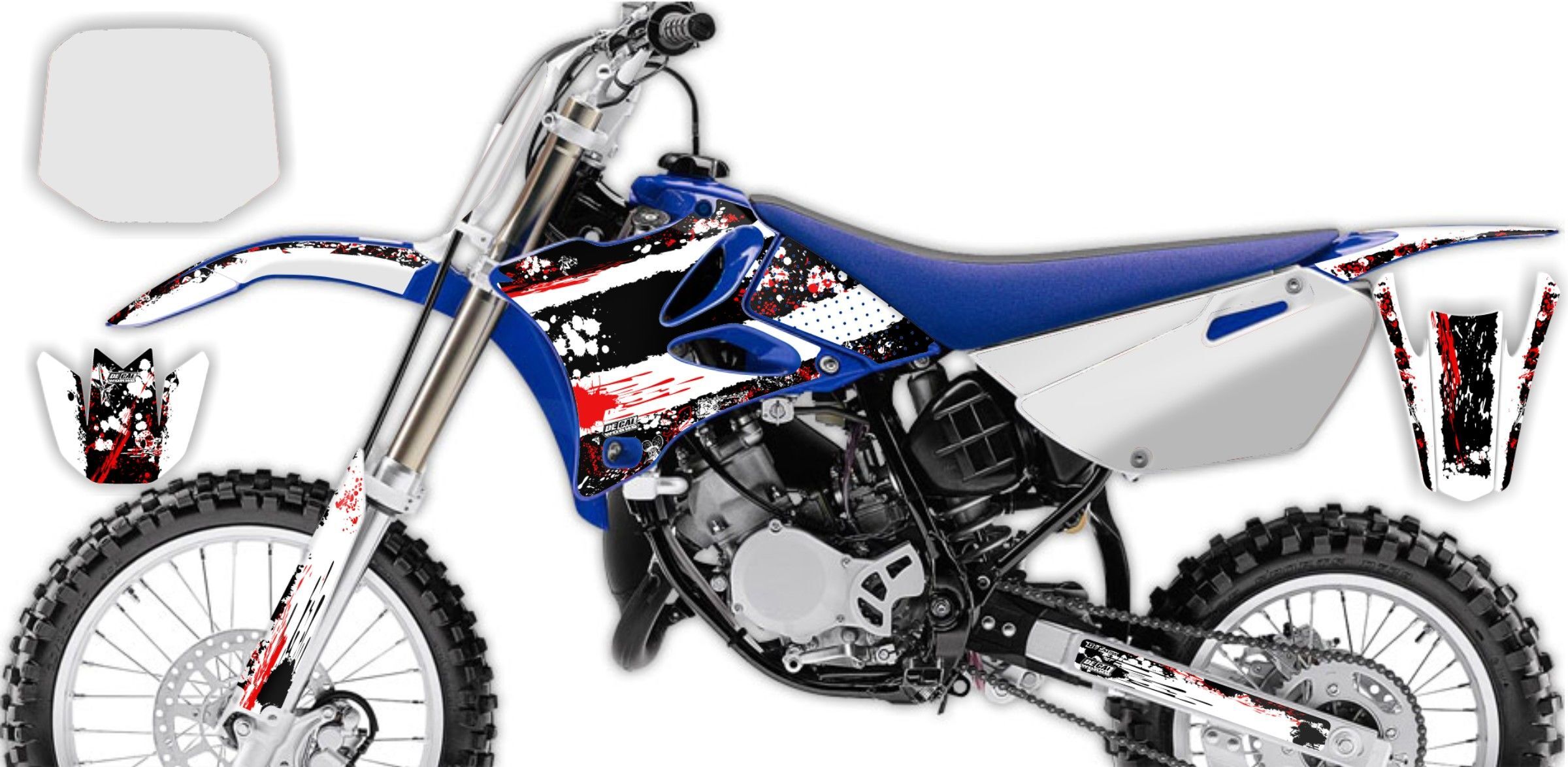 Semi Custom Full Graphics Kit Yamaha YZ85 (2 Stroke) 2002 T-5 Series