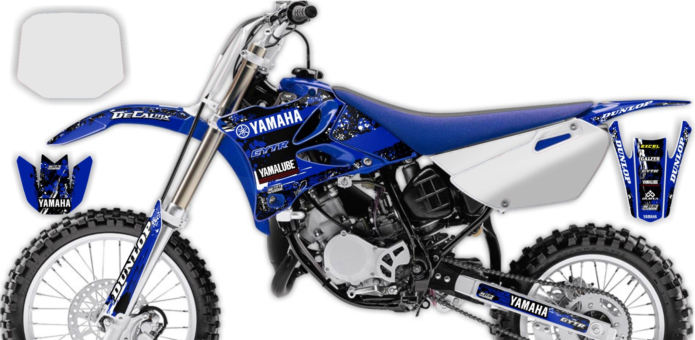 Ready Made Full Graphics Kit Yamaha YZ85 (2 Stroke) 2002 T-5 Series