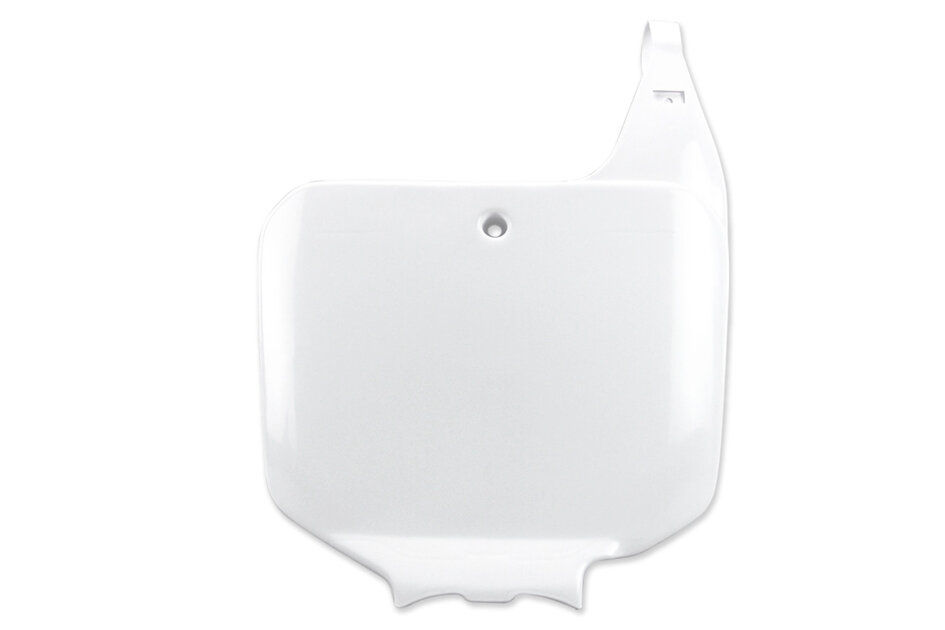 Polisport White Front Number Plate 95-01 CR125, CR250, CR500