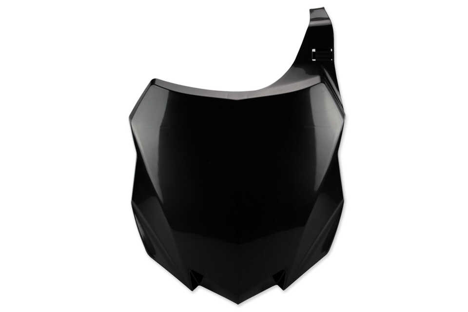 Polisport Black Front Number Plate 13-16 KX250F, KX450F