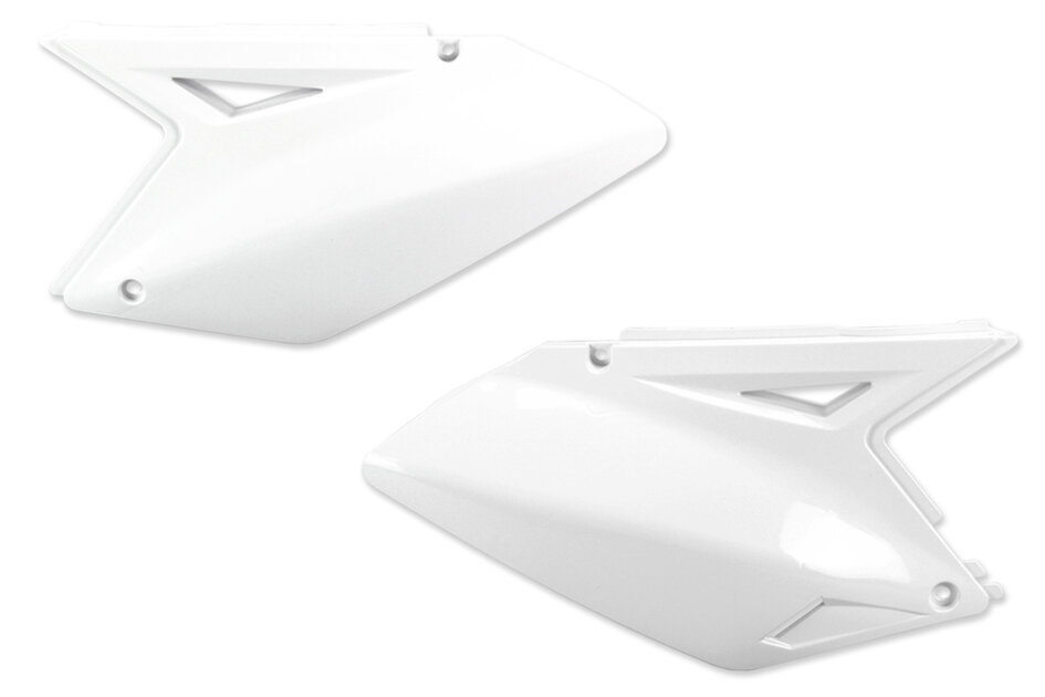 UFO White Side Number Plates 07-09 RMZ250