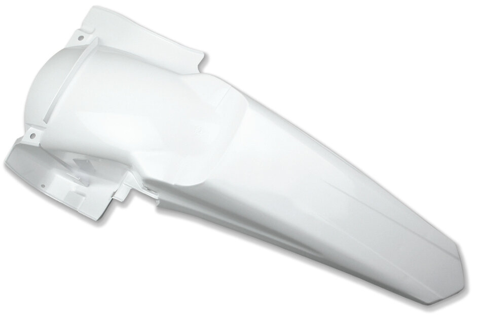 Polisport White Rear Fender 07-13 WRF