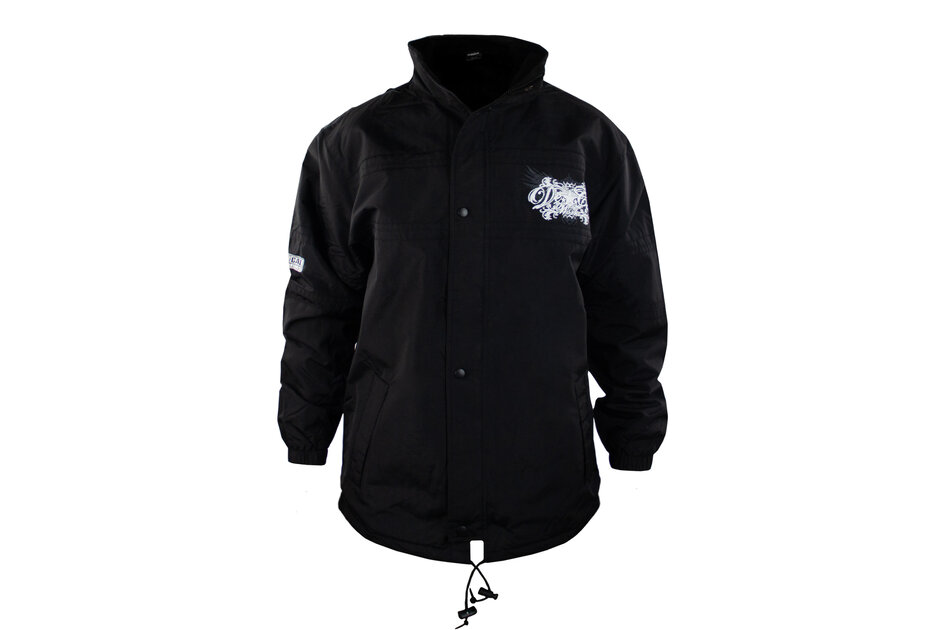 DeCal Works Black Graffiti Jacket Medium