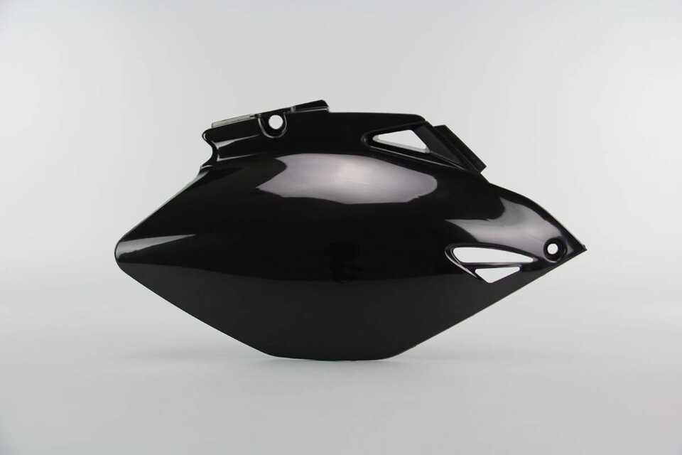 Polisport Black Side Number Plates 06-09 YZ250F, YZ450F