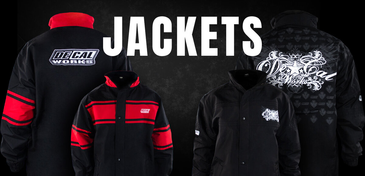 Jackets | Casual and Apparel | In Stock | DeCal Works