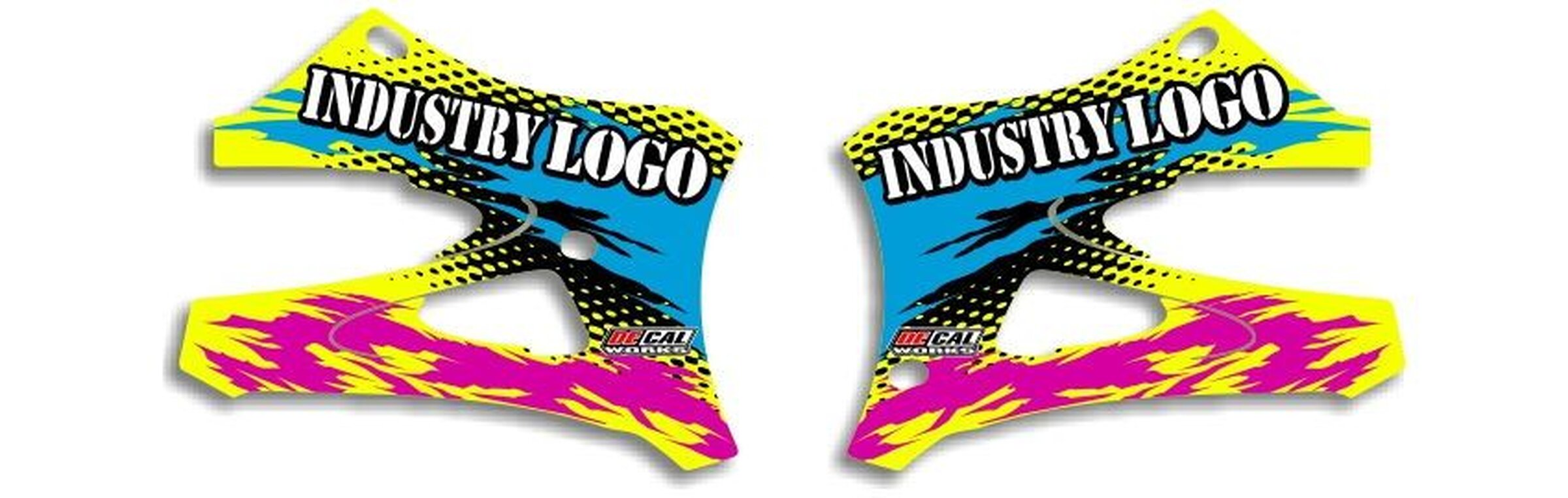 Cobra CX Yellow/Black T-8 Semi Custom Full Graphics Kit