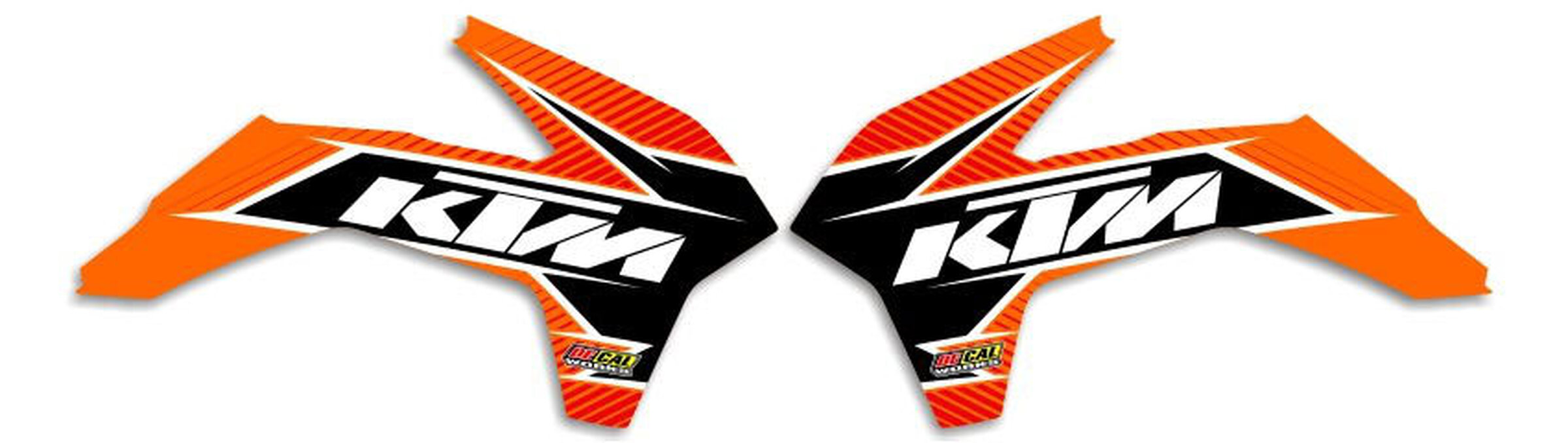 KTM SXF Orange/Black T-11 Ready Made Full Graphics Kit