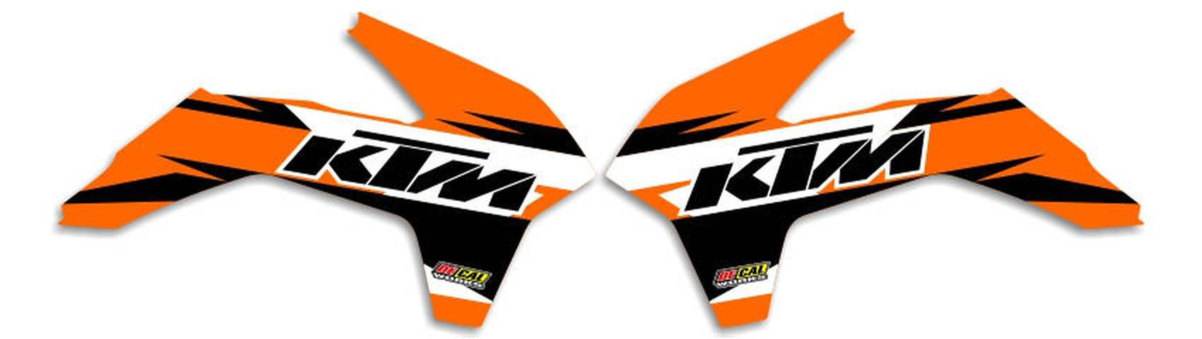 KTM SX Orange/Black T-3 Ready Made Rad Graphics Kit
