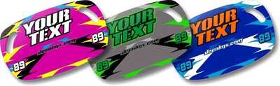 Customizable Custom Pit Boards | DeCal Works