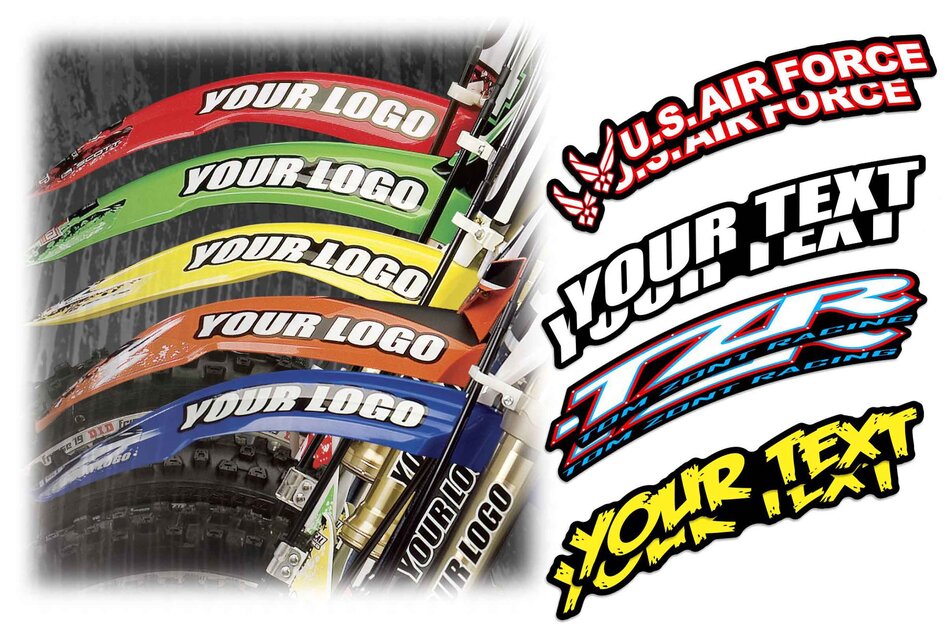 Arched Front Fender DeCal DeSigns