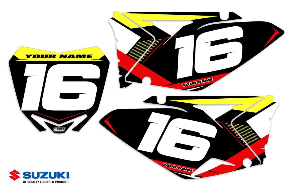 Number Plate Graphics Kit DeSigns