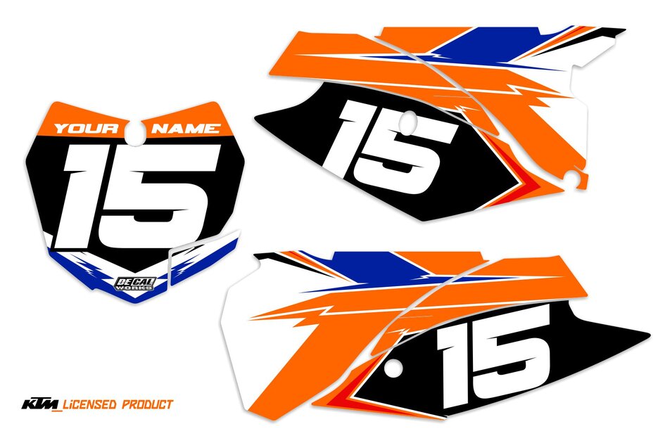Number Plate Graphics Kit DeSigns