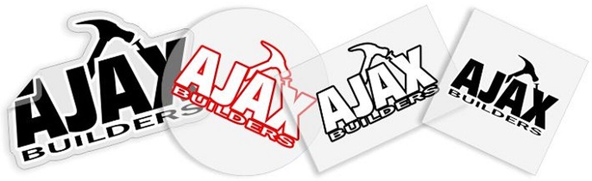 Custom Decals on Clear Vinyl Made to Order in any size | DeCal Works