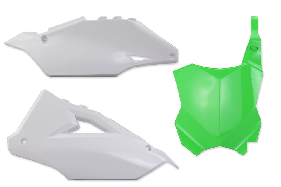 Mix & Match Number Plate Plastic Kit 19-24 KX250F, KX450F