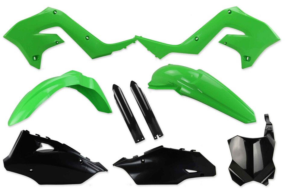Mix & Match Restyled Plastic Kit With Fork Guards 03 KX