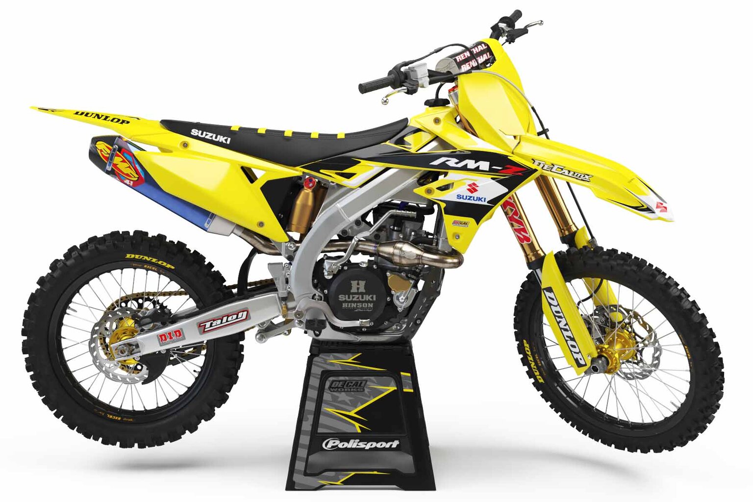 Suzuki RMZ250 Garage Sale Series Garage Sale Full Graphics Kit