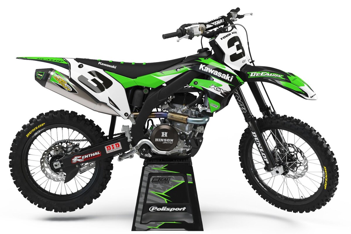 Kawasaki KX450F Garage Sale Series Garage Sale Complete Graphics Kit