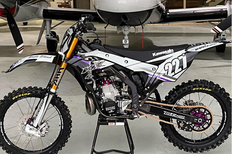 Kawasaki KX Project Dirt Bike 227 Design | DeCal Works