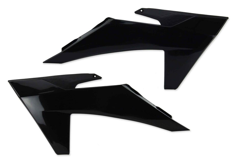UFO Black Radiator Shroud Set 23-24 KTM SXF, SX