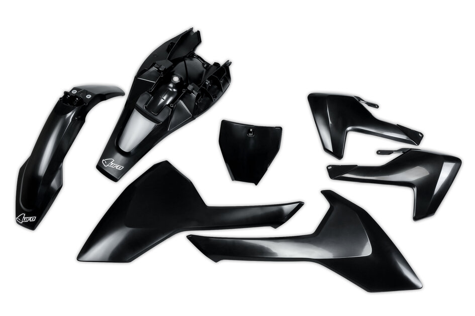 UFO Black Plastic Kit fits Husqvarna: TC85 (2018-2024)