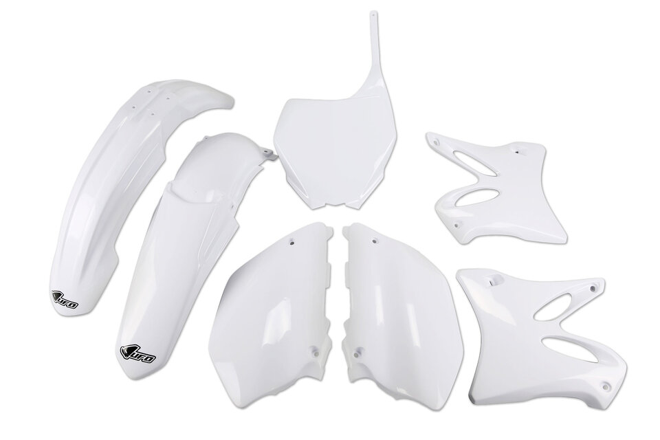 UFO White Plastic Kit fits 06-14 YZ125, YZ250