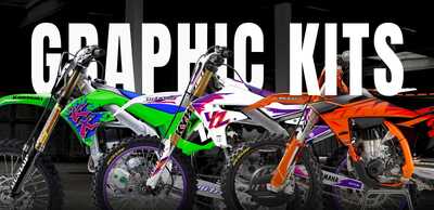 Custom Dirt Bike Graphics | Dirt Bike Plastics | DeCal Works