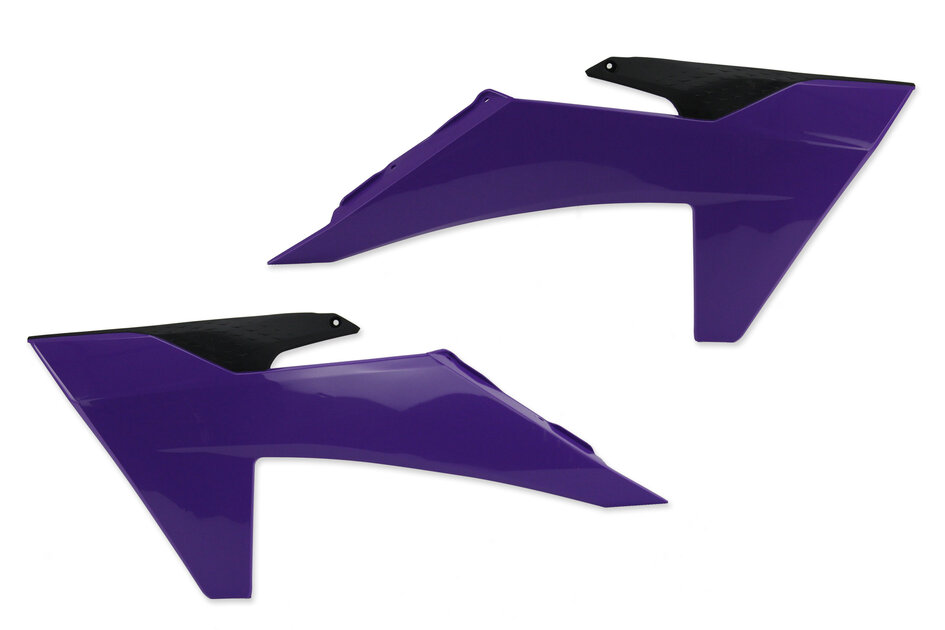 UFO Purple Radiator Shroud Set 23-24 KTM SXF, SX